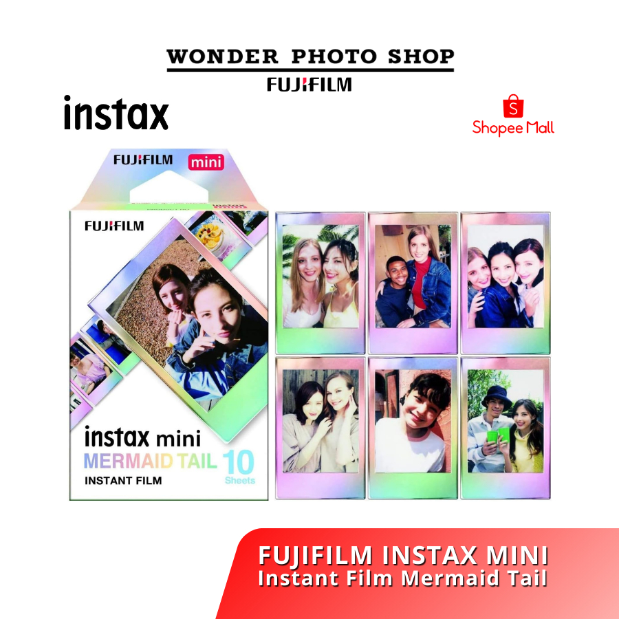 Jual Fujifilm Instax Mini Film Mermaid tail | Shopee Indonesia