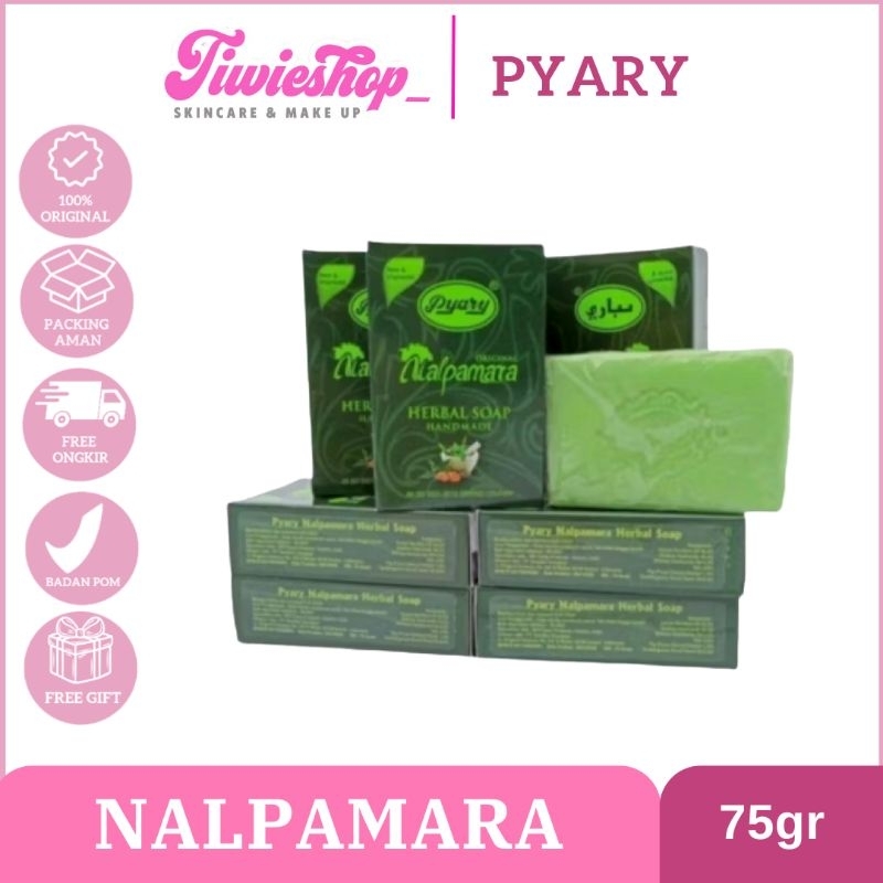 Jual SABUN PYARY NALPAMARA HERBAL SOAP BPOM ORIGINAL | Shopee Indonesia