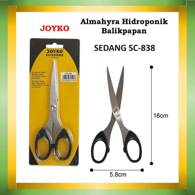Jual Gunting Joyko Sedang SC-838 Gunting kertas Kantor | Shopee Indonesia