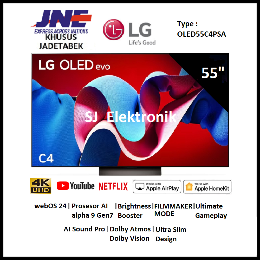 Jual LG OLED55C4 / OLED 55C4 Smart TV UHD 4K 55 Inch | OLED55C4PSA ...