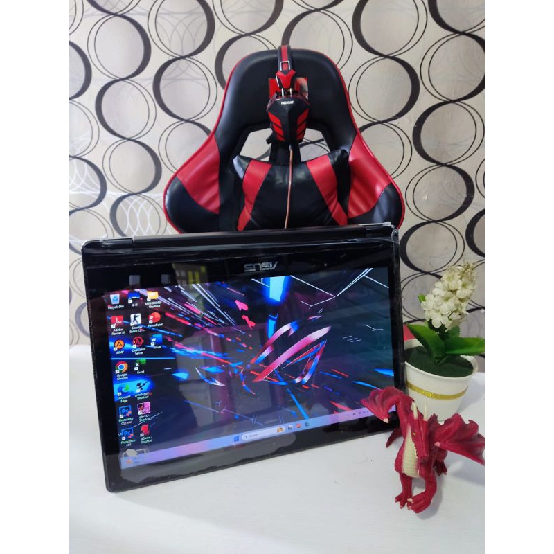 Jual TOUCHSCREN Laptop Asus TRANSFORMERS FLIP RAM 12Gb Core i5 SSD ...