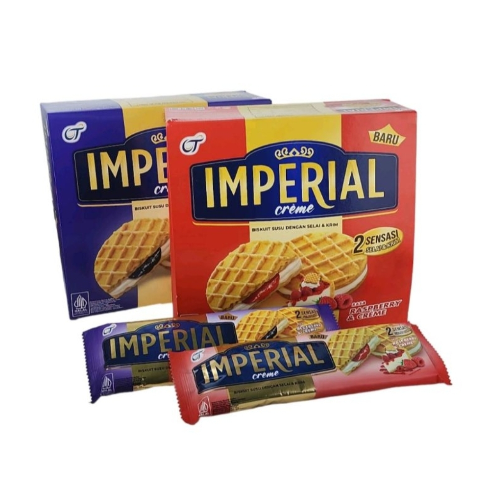 Jual Biskuit Imperial Creme Biskuit Susu Biscuit Crunchy Waffle dan ...