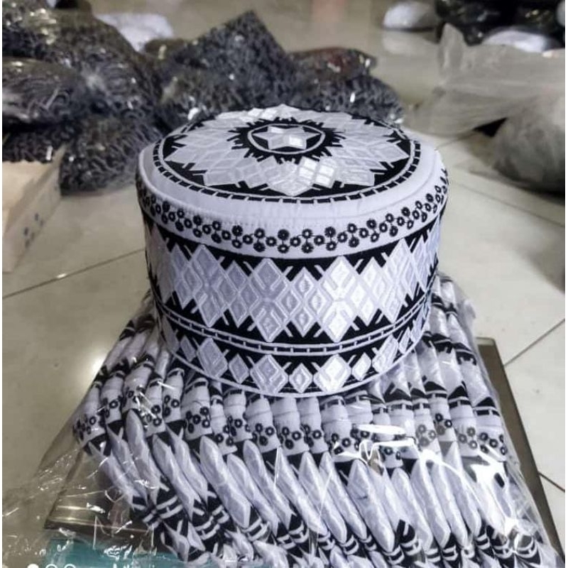 Jual peci oman putih al kafa al kafi raebarelli songkok | Shopee Indonesia