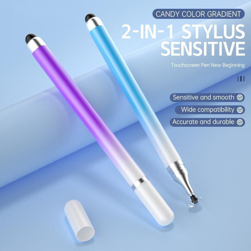 Jual 2in1 Stylus Pen Universal Stylus Warna Gradasi Untuk Android IP ...