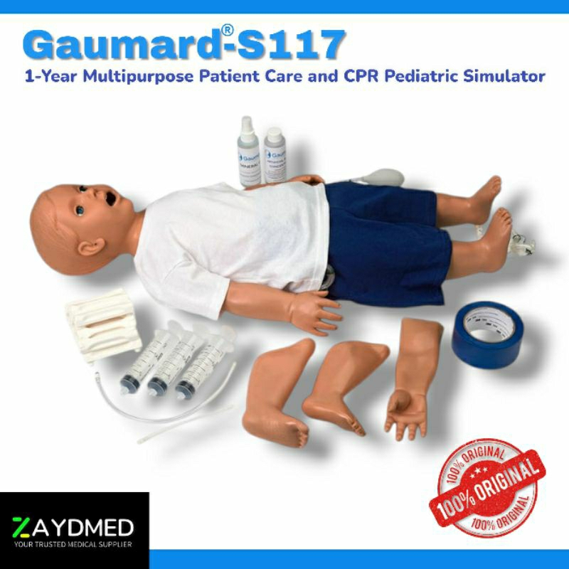 Jual PHANTOM MANIKIN MULTIPURPOSE PATIENT CARE AND CPR PEDIATRIC ...