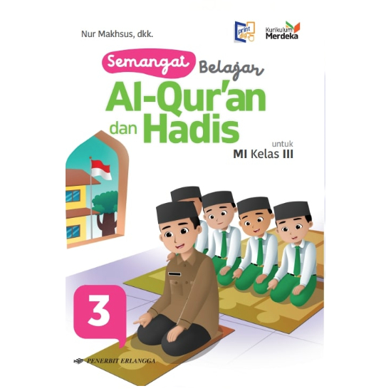Jual BUKU QUR'AN HADIST ERLANGGA SD/MI KELAS 3 ERLANGGA KURIKULUM MERDEKA | Shopee Indonesia