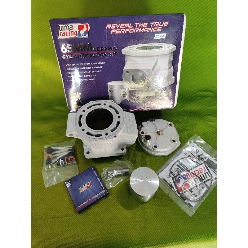 Jual blok piston ninja R SS RR Uma racing ceramic 65mm | Shopee Indonesia