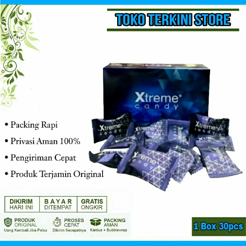 Jual Permen Stamina Xtreme Original Candy Pria 1 Box Isi 30pcs | Shopee ...