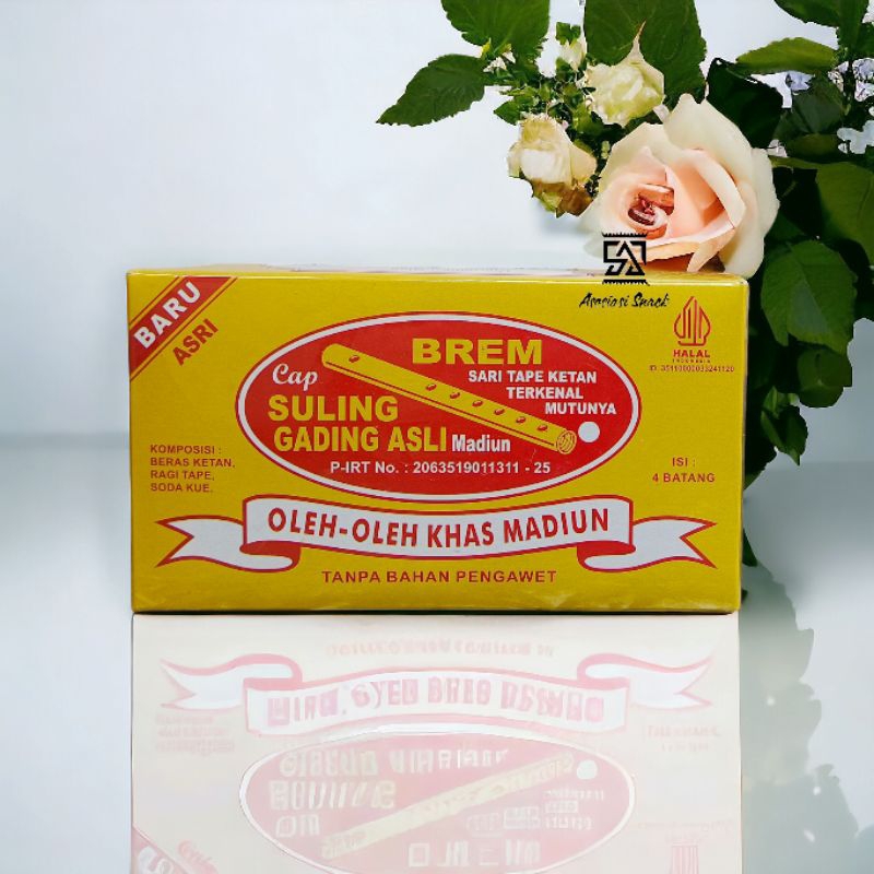 Jual BREM SULING GADING JUMBO oleh oleh khas Madiun | Shopee Indonesia