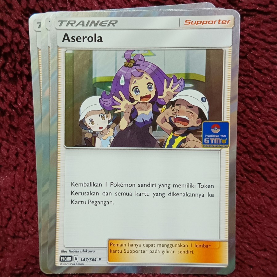 Jual Aserola Promo Gym 147/SM-P - Pokemon TCG Indonesia | Shopee Indonesia