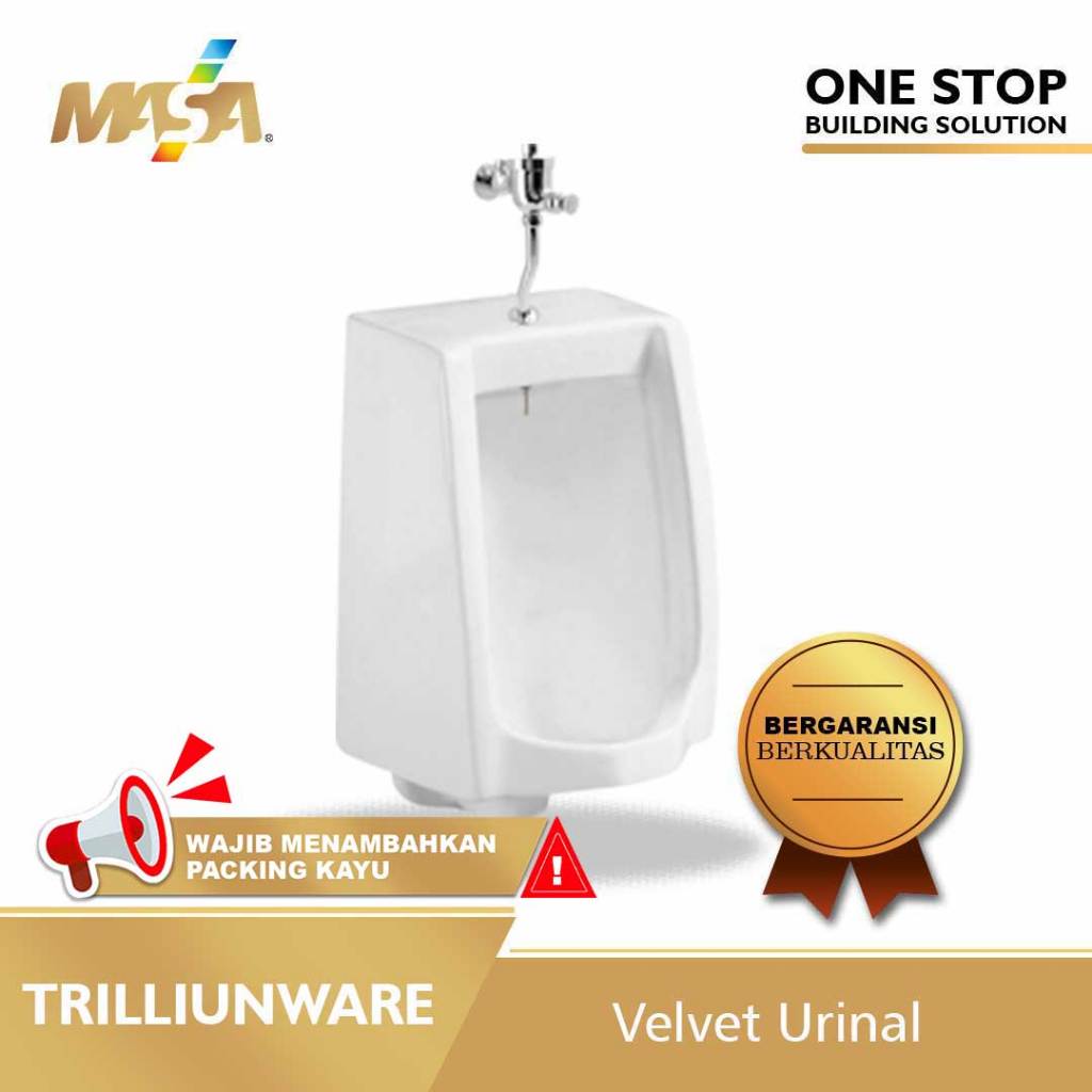 Jual WALL HANG URINAL VELVET SERIES (FULL SET) | Shopee Indonesia
