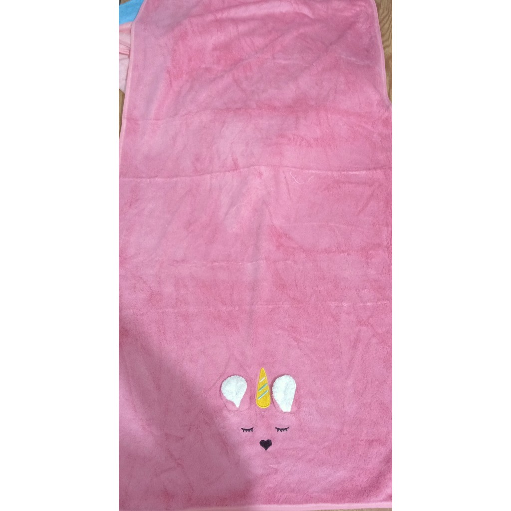 Jual handuk mandi lembut lucu microfiber kuping timbul import handuk ...