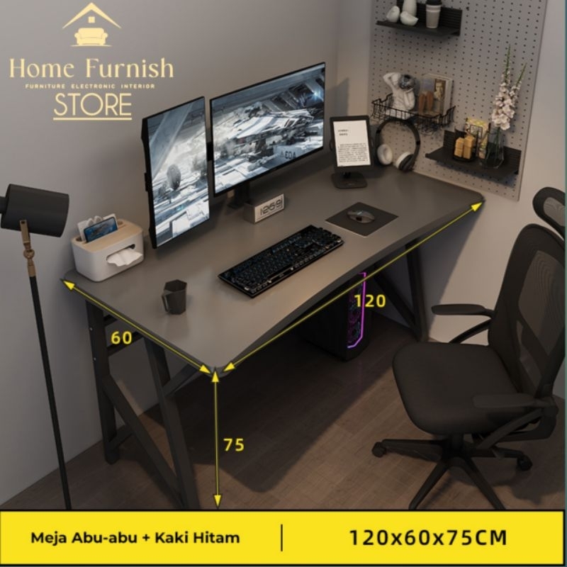Jual Home Furnish Meja Gaming / Meja kantor Minimalis / Meja belajar ...