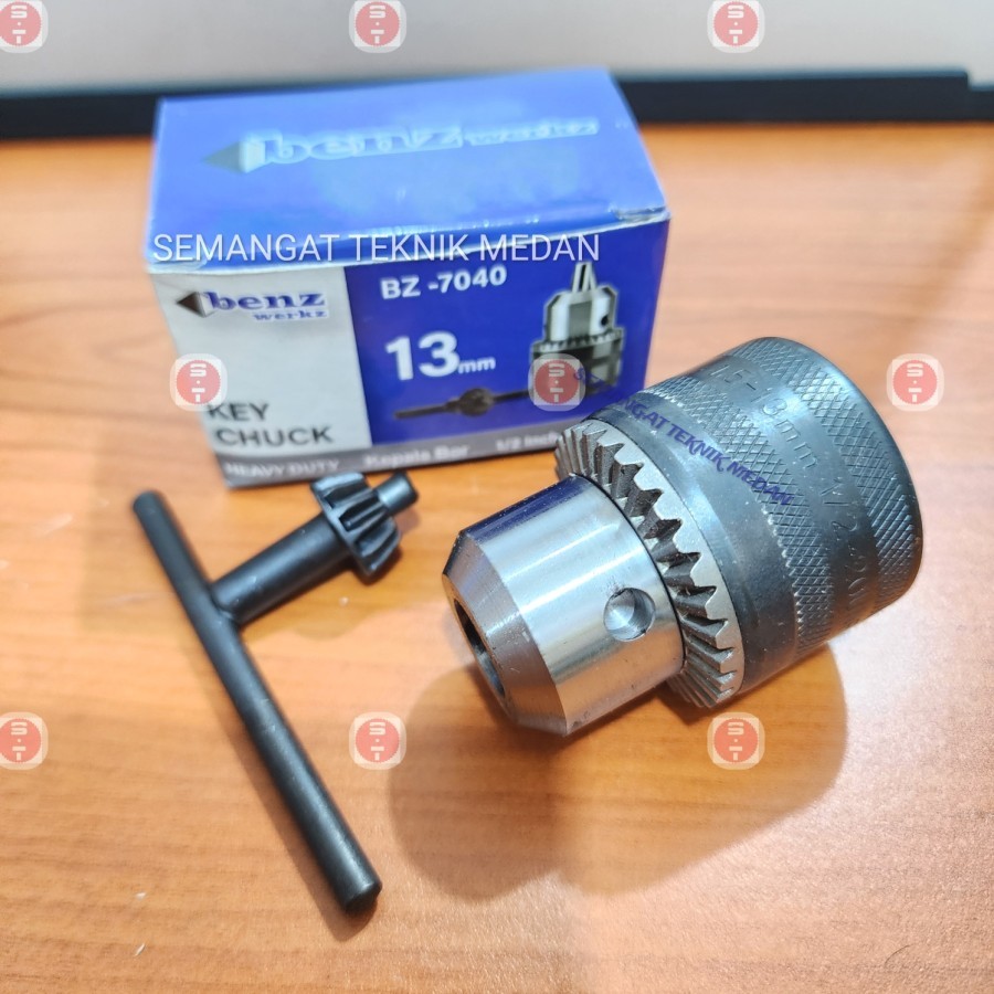 Jual KEPALA BOR DRILL CHUCK & KEY 13MM MAXSELL MAX SELL | Shopee Indonesia