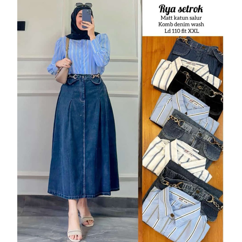 Jual oneset rok /setelan rok | Shopee Indonesia