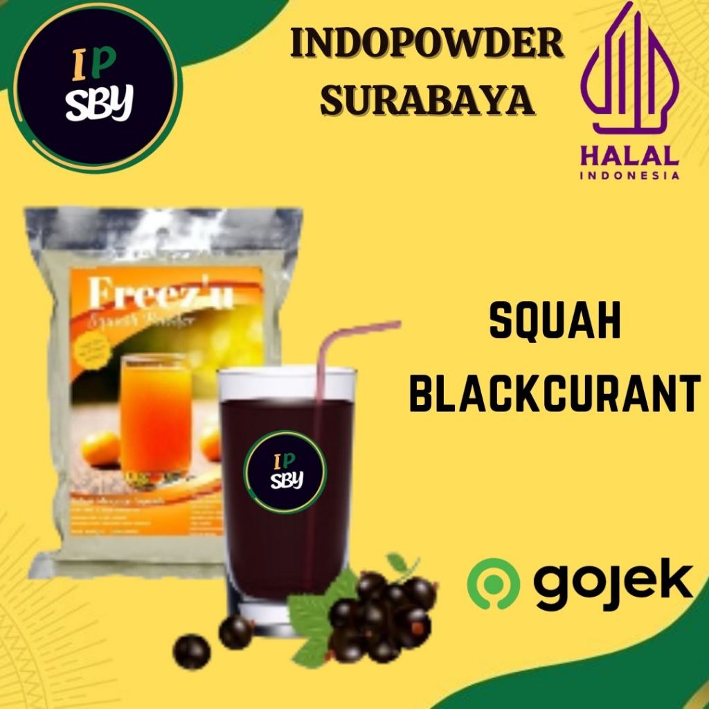 Jual IDPSBY | SQUASH BLACKCURRANT 1KG | Powder 1KG |Bubuk Minuman ...