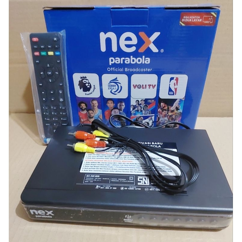 Jual Receiver Nex Parabola Biru / New Nex Parabola Biru | Shopee Indonesia
