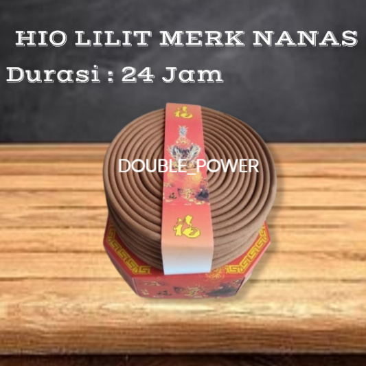 Jual Hio Dupa Lingkar Lilit Bulat Merk Nanas 24 Jam Aroma Bunga ...