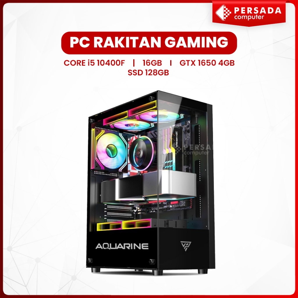 Jual PC RAKITAN GAMING CORE i5 10400F i 16GB I GTX 1650 4GB I SSD I Mantap Banget Buat Render ...