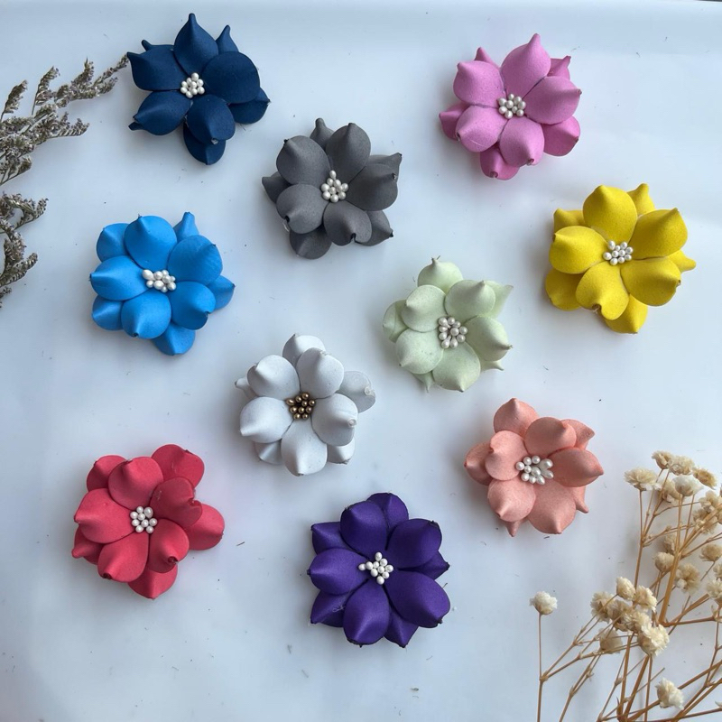Jual (1PCS) BUNGA SPONS MAWAR CUBIT KB21 | Shopee Indonesia