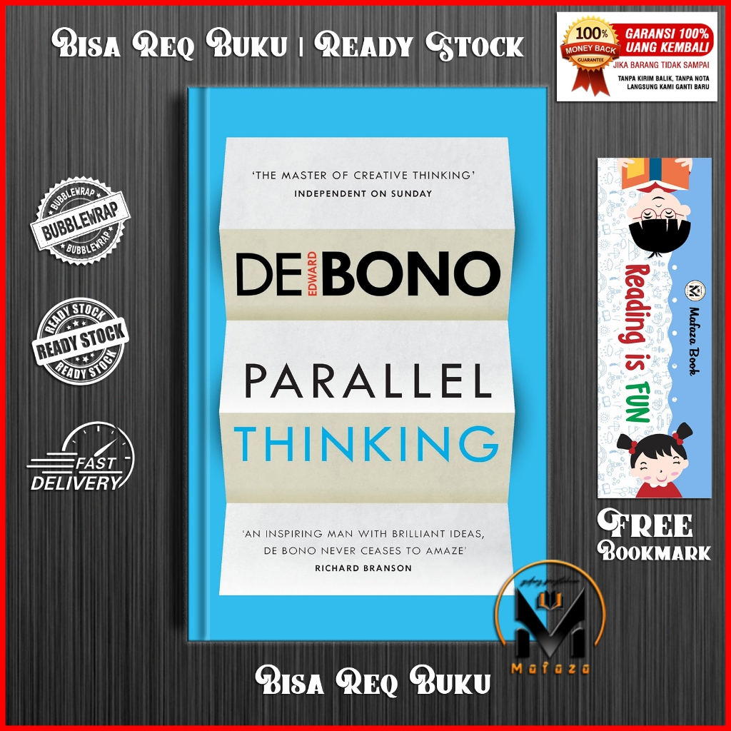 Jual Parallel Thinking by Edward de Bono (English) | Shopee Indonesia