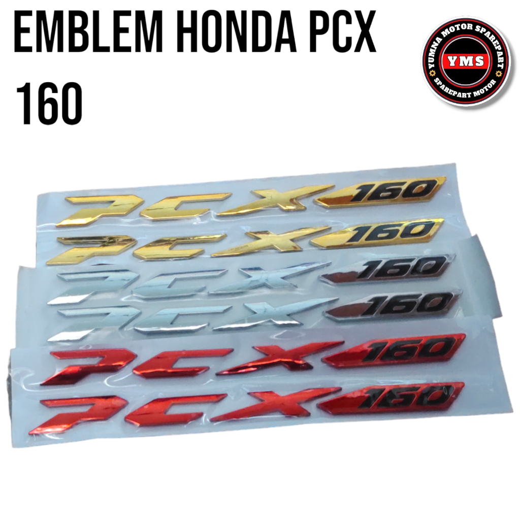 Jual Emblem Honda PCX 160 Emblem Logo PCX 160 Stiker Honda PCX 160 ...