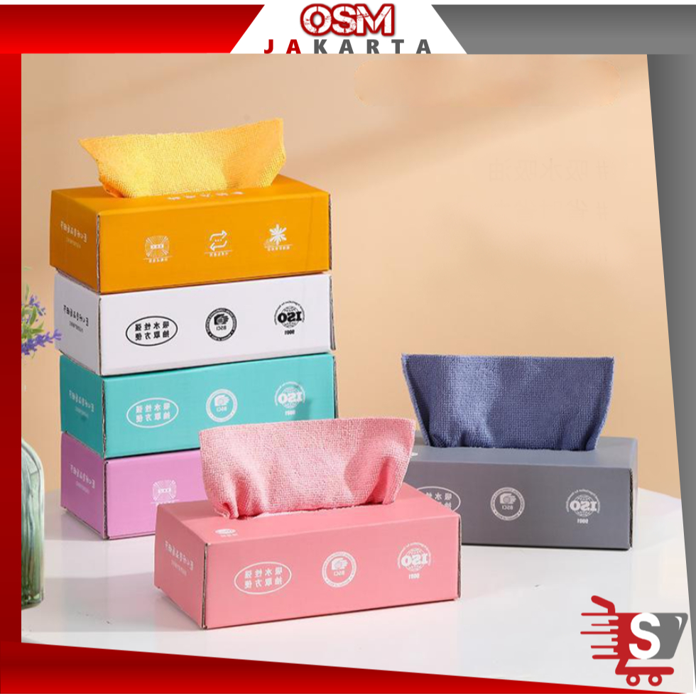 Jual OSM JKT H6325 Tissue Kain Lap Serap Minyak / Kain Lap Tissue Dapur ...
