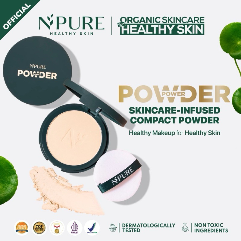 Jual NPURE CENTELLA ASIATICA ACNE POWER PRIMER Bedak Cover Jerawat ...
