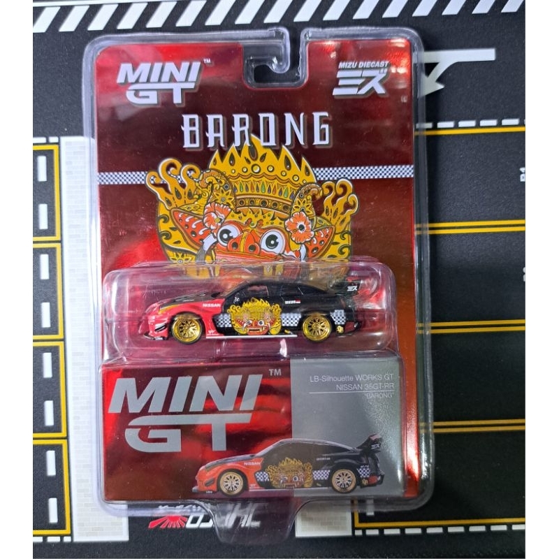 Jual MINI GT x MIZU LBWK NISSAN GT-R35 BARONG | Shopee Indonesia