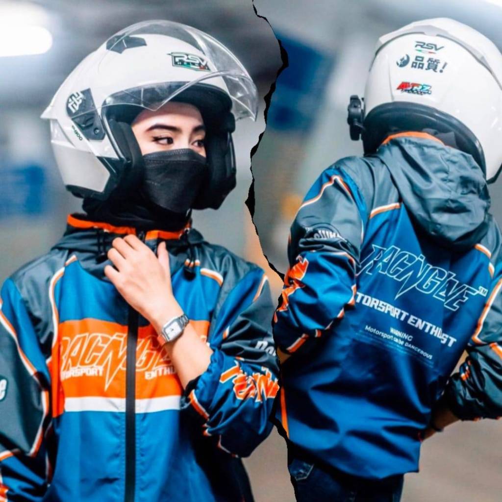 Jual JAKET RACING Line Printing | Shopee Indonesia