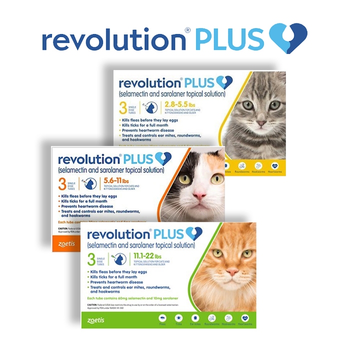 Jual Obat Kutu Tetes REVOLUTION CAT PLUS Obat Kutu Kucing | Shopee ...