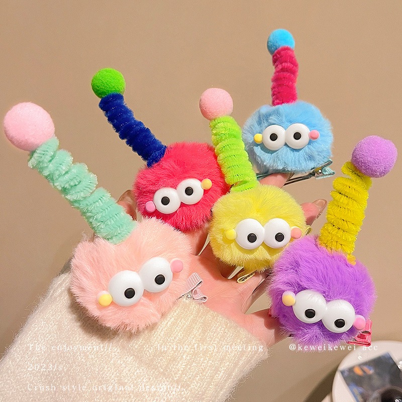 Jual Jepit Rambut Anak Model Boneka Aksesoris Rambut Karakter Lucu ...