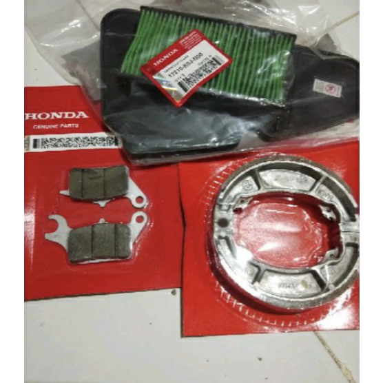 Jual KAMPAS REM BELAKANG DAN DEPAN HONDA BEAT DELUXE BEAT STREET FI ...