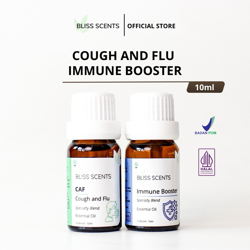 Jual BLISS SCENTS Paket Cough and Flu + Immune Booster Essential Oil ...