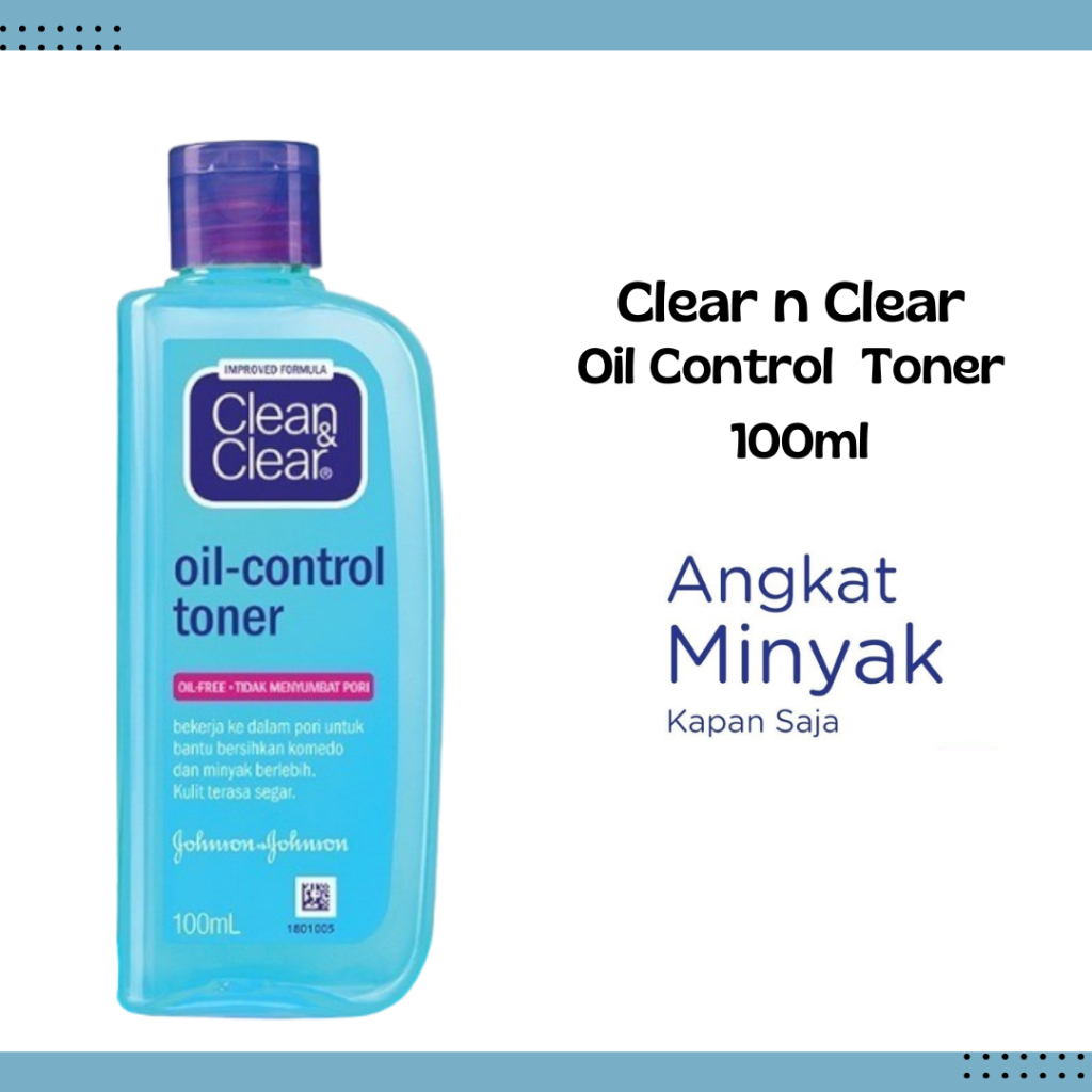 Jual Clean & Clear Oil Control Toner 100ml/Toner Wajah | Shopee Indonesia