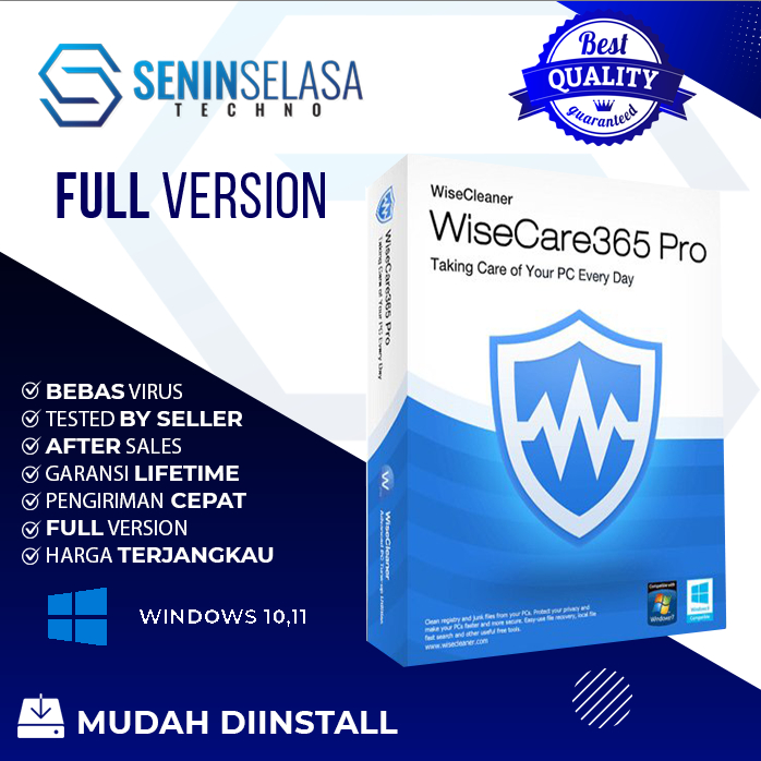 Jual Software Optimasi PC: Wise Care 365 Pro 6 [WIN] | Shopee Indonesia