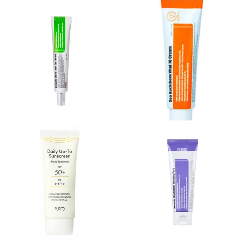 Jual KODE N99B Purito centella green level recovery cream 5ml sea ...