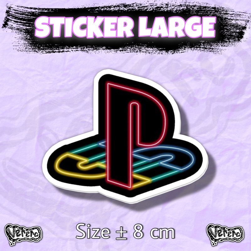 Jual Sticker Playstation Logo Large Laptop Helm Tumbler Vinyl ...