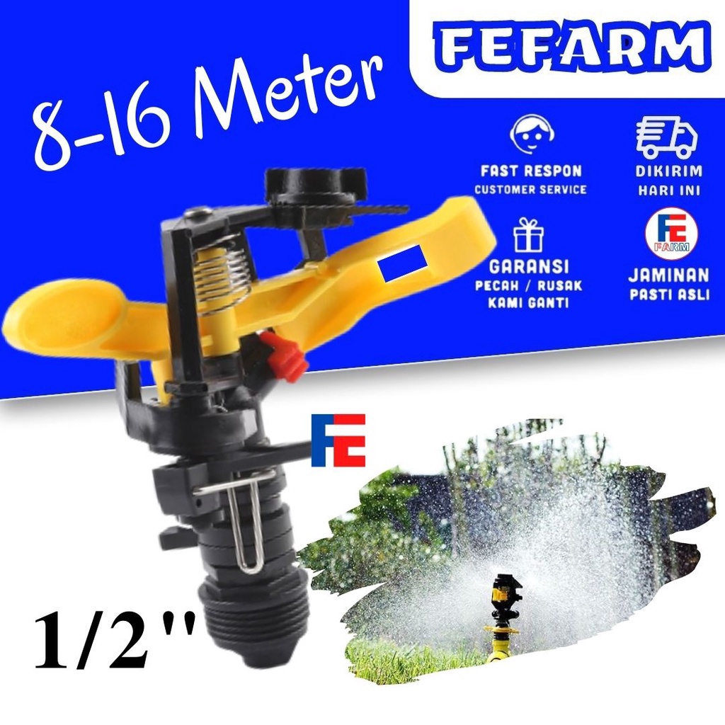 Jual PROMO TERGILA Sprinkler Semprotan Taman 12 Inchi PVC Plastik ...