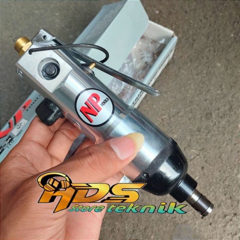 Jual Mesin Bor Obeng Angin Mini 1/4 inch NP Tools Air Impact ...