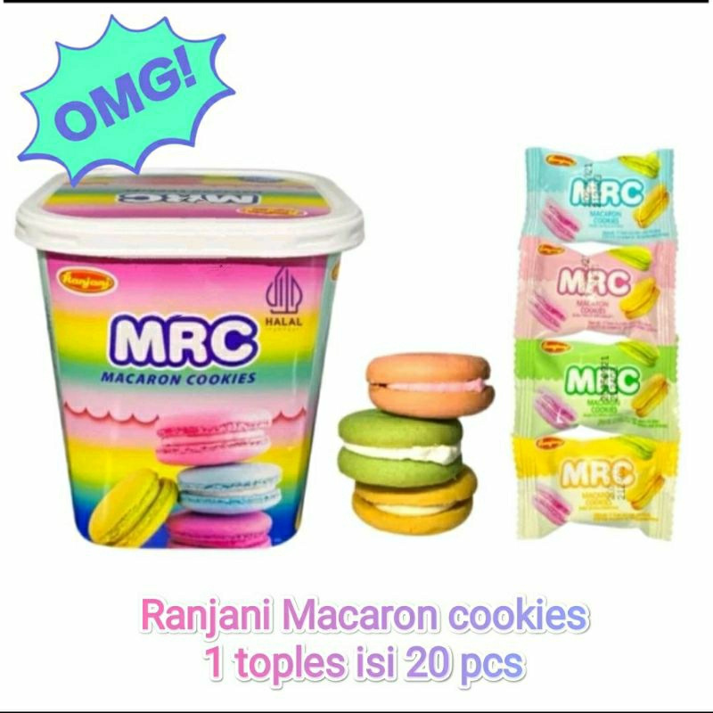 Jual ranjani mrc macaron cookies | isi 20 piece | Shopee Indonesia