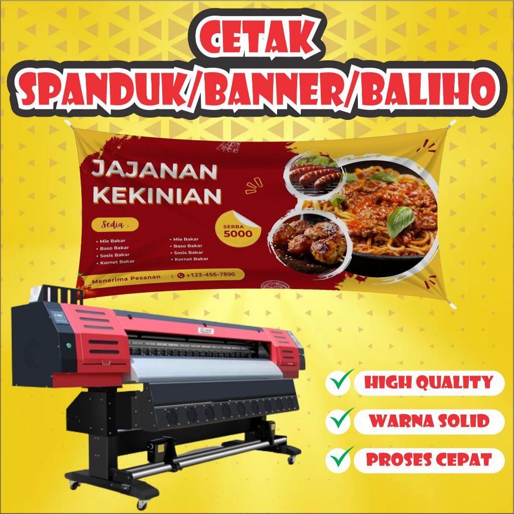 Jual Cetak Banner / Digital Print Outdoor / Cetak Spanduk / Baliho / Frontlite / Backdrop ...