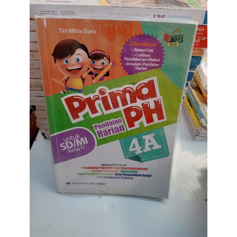 Jual buku prima PH penilaian harian SD kls 4A erlangga | Shopee Indonesia