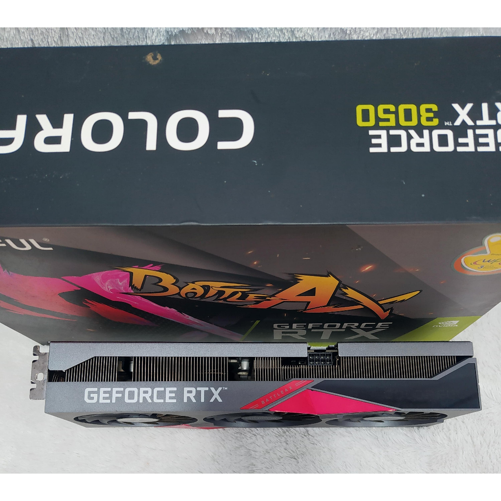 Jual VGA RTX 3050 8GB DDR6 Garansi 2025 Colorful Triple Fan Gaming ...