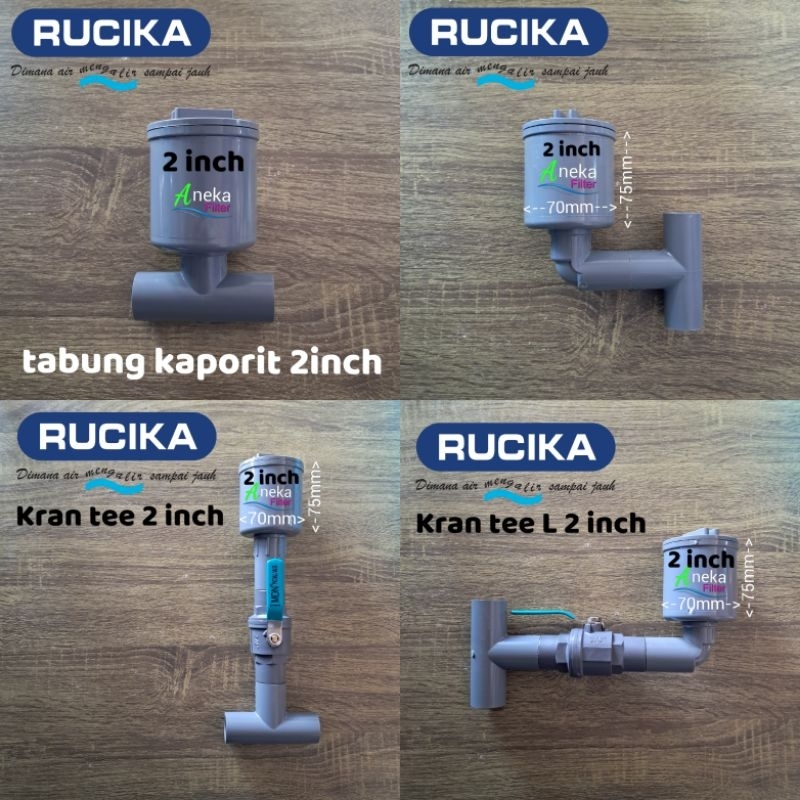 Jual tabung tee kran 2inch wadah rucika | Shopee Indonesia