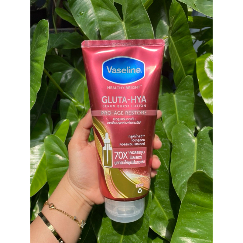 Jual VASELINE GLUTA-HYA PRO-AGE RESTORE ORIGINAL THAILAND | Shopee ...
