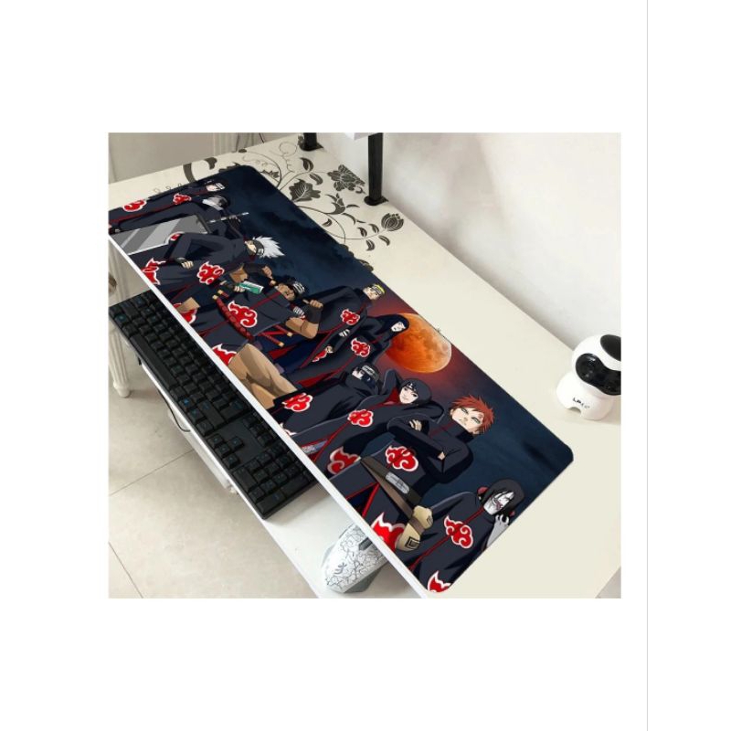 Jual Olevo Gaming Mouse Pad Akatsuki Naruto Rubber XL Desk Mat ...