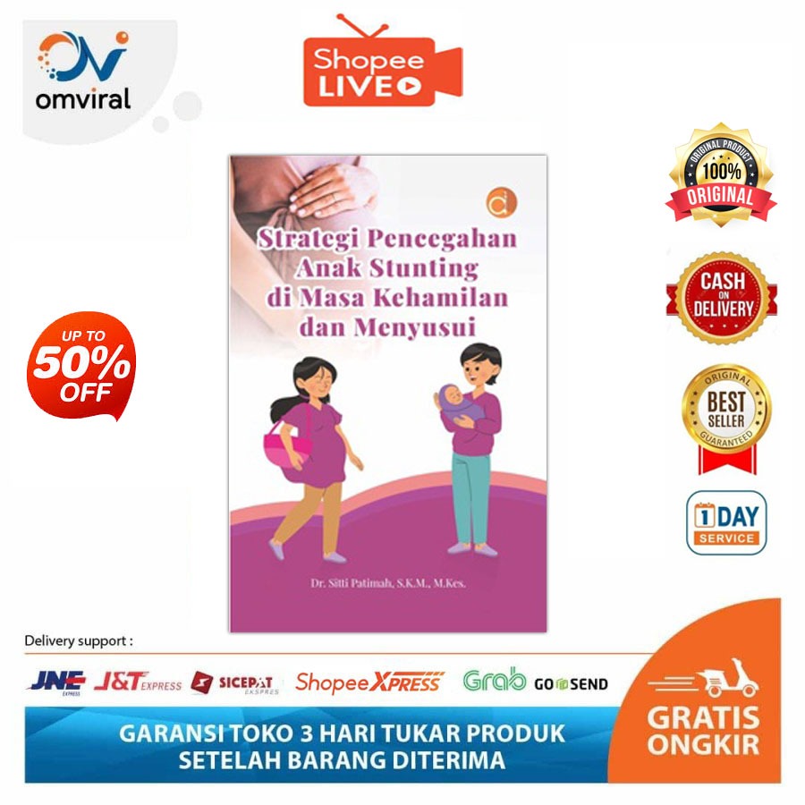 Jual Buku Strategi Pencegahan Anak Stunting di Masa Kehamilan dan Menyusui - Sitti Patimah ...