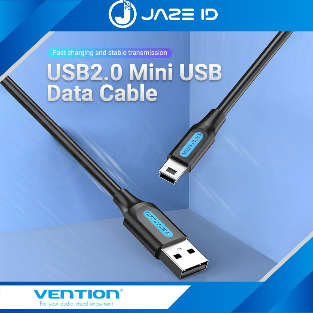 Jual Vention Kabel Data Mini USB Type B Harddisk HDD HARD DISK 1M 1.5M ...