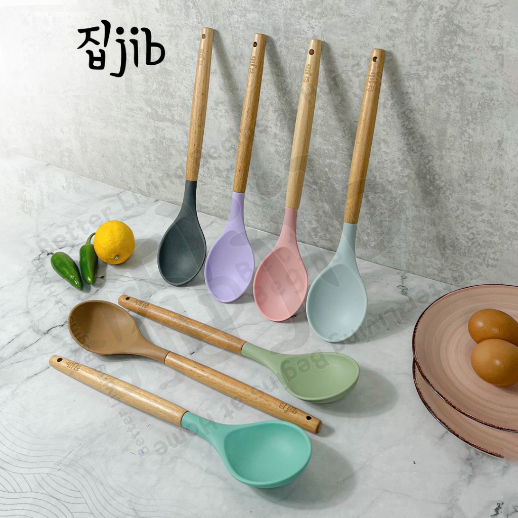 Jual JIB Silicone Soup Spoon / Silicone Utensil / Utensile Silicon ...